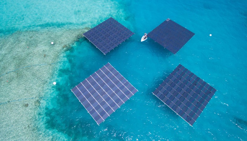 World's first modular floating solar panels at sea – Swimsol